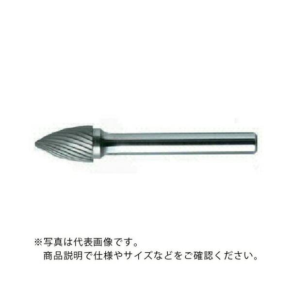 [特長]●ステンレス切削用に開発した、摩耗や欠けの発生しにくい超硬材料を使用しています。またこの超硬材はHIP処理を施し、重切削に耐えるように強度を高めています。[仕様]●形状：トンガリ型(スパイラルカット)●刃径(mm)：9.5●刃長(m...