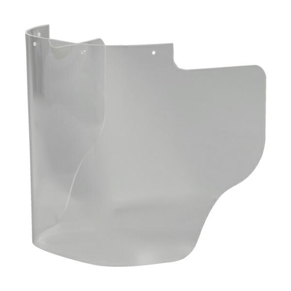 [特長]●大型防災面用替レンズです。●耳まで覆う大型防災面のためより顔だけでなく耳まで保護できます。●正面が平らな角型レンズです。[仕様]●レンズ色：クリア●レンズ厚(mm)：2●適合機種：LFS、LFSWシリーズ[材質／仕上]●アクリル[...