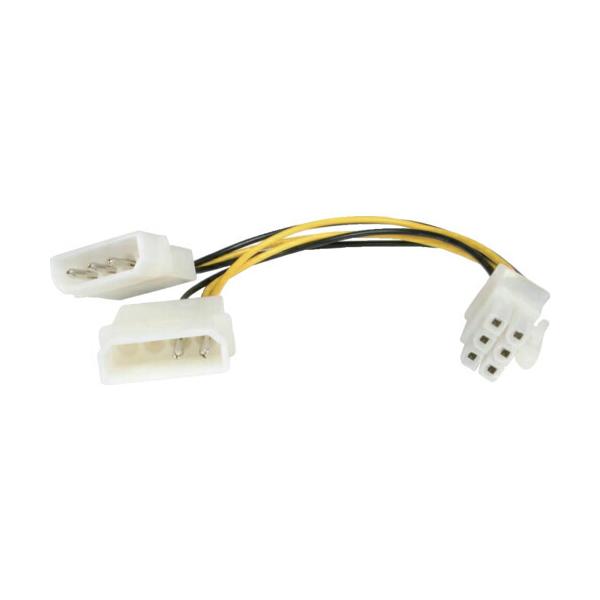 [特長]●ペリフェラル電源コネクターを6ピンのPCI Express ビデオカードコネクターに変換します。●パソコンの電源をアップグレードせずに、PCIeグラフィックスカードを装着できます。●ライフタイム保証がついています。[仕様]●ケーブ...