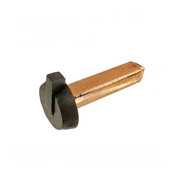 [特長]●茶室用の金具です。●軸を痛めない様に工夫された伸縮自在の釘です。●壁に花入を掛けるときに使用します。●掛軸を掛ける場合は、壁の中へ釘を入れておきます。[材質／仕上]●素材：銅●仕上げ：職人仕上げ