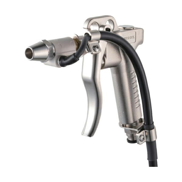 [特長]●ノズルの放電針にはチタンを採用しています。●外部にノイズ影響の少ない3mの高圧シールドケーブルを標準装備しています。●エアーガン本体は頑強なアルミダイカスト製で、引きやすく作業性に優れた大型レバーを採用しています。[仕様]●電源(...