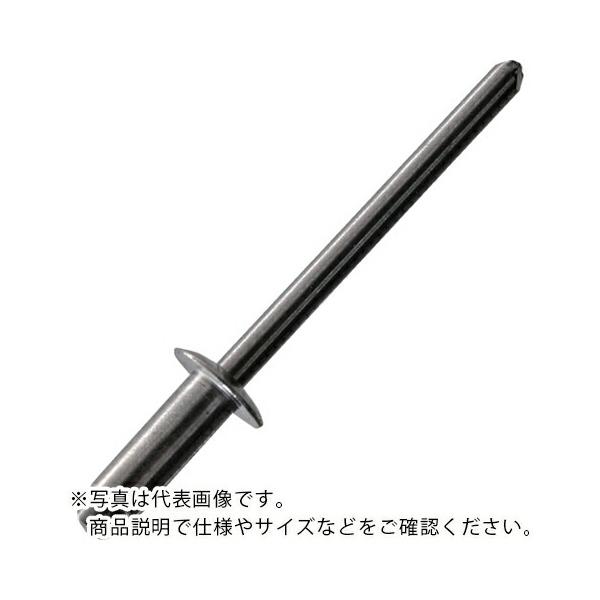[特長]●ブラインドリベットは、裏側に手の回らない母材や密閉された薄板などに簡単に部材を締結することができます。●リベットはねじと異なり振動による緩みがありません。●オールステンレスのため強度があり、耐食性に優れています。[仕様]●リベット...