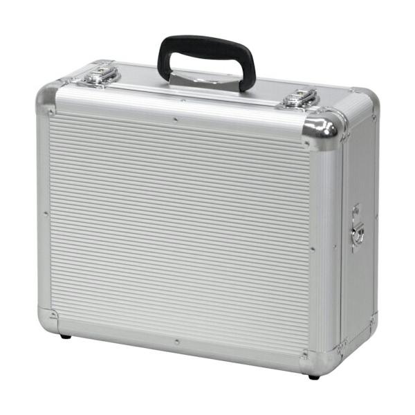 [特長]●アルミの高級感と軽量堅固さを兼ねそなえたツールケースです。●コーナー部材は衝撃に強いラウンド加工仕様です。●用途に合わせて移動できる仕切板付です。●バックル部は鍵をかけることができ、大切な収納物をがっちりガードできます。●持ち運び...