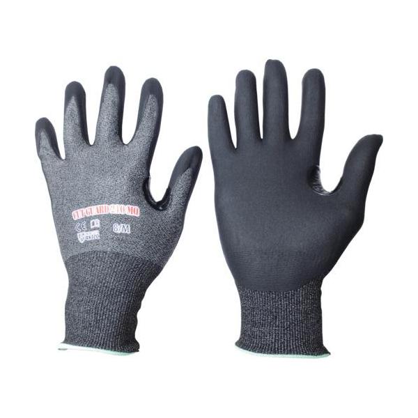 [特長]●ポリエチレン繊維と鉱物の配合で、２１ゲージという極薄手ながらカットレベルＣを実現しました。●親指と人差し指の指股部分をニトリルで補強しています。●装着したままタッチパネルが操作できます。●通気性のあるコーティング「エアーフィニッシ...
