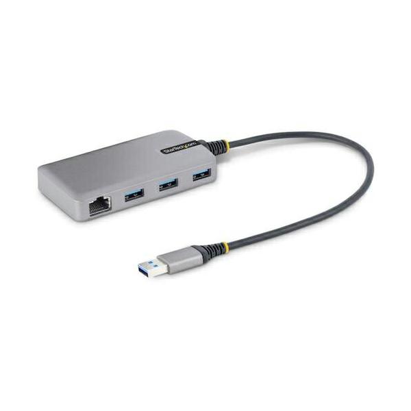 [特長]●USB 3.2 Gen 1（5Gbps）ポート3口を増設します。●イーサネットアダプターを内蔵しています。●高出力USBデバイス用にMicro USB電源入力ポートがついています。●過電流保護機能（OCP）に対応し、安定したパフォ...