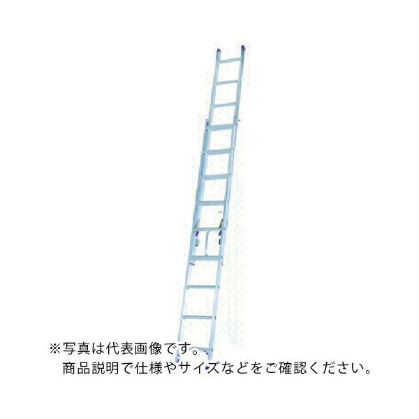 [特長]●基本性能を充分に備えたエコノミータイプの2連はしごです。[仕様]●最大使用質量(kg)：100●全長(m)：3.17〜5.24●踏ざん間隔(mm)：345●踏ざん踏面幅(mm)：42●正面有効幅：325mm(上はしご) 353mm...