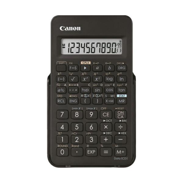 [特長]●コンパクトでシンプルな関数電卓です。[仕様]●桁数：10●縦(mm)：120●横(mm)：66.5●厚さ(mm)：8●色：グレー●マグネット・スタンド・クリップ・ストラップと4種類の取り付け方法が可能●アルカリ電池（LR54）●ソ...