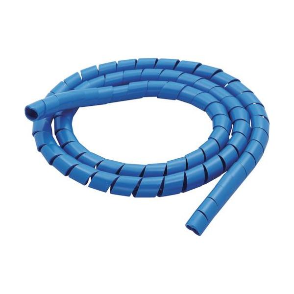 [特長]●コードや電線を束ねて保護できます。[仕様]●色：ブルー●長さ(m)：1●外径(mm)：10●束線径(mm)：10〜30●内径(mm)：10コイル径（mm）：10●束線径（mm）:10〜30●電線／コードの束ね・保護用[材質／仕上]...