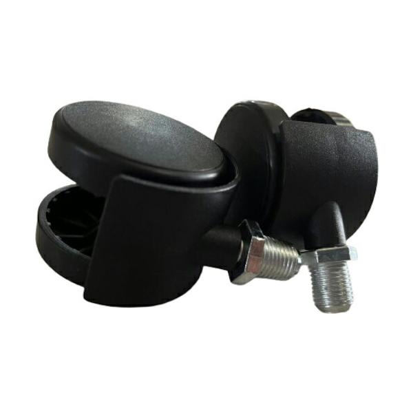 [特長]●ライトベストのDPS、DF、FC、MC、WPRS、WPZT交換用の自在キャスターストッパーなしです。[仕様]●自在キャスターストッパーなし●ねじサイズ：UNC 1/2インチ×22(ねじ山数/インチ)×軸長15mm●車輪径：50mm...