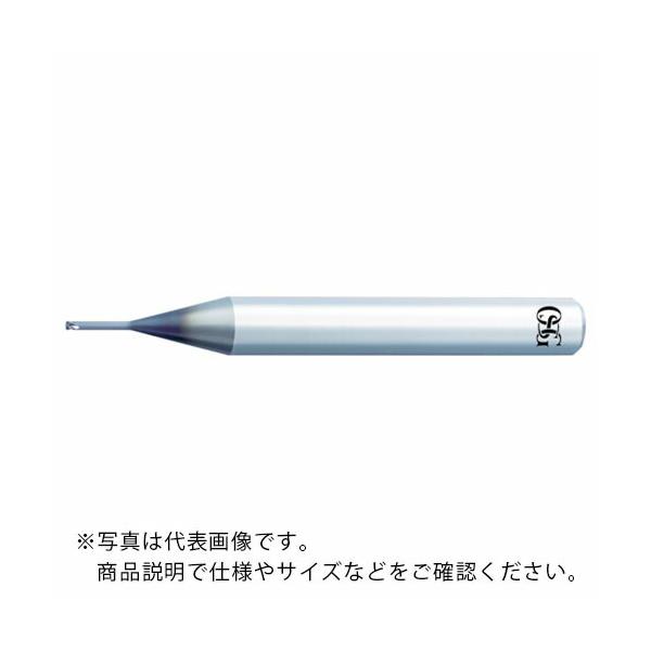 [特長]●折損、欠けに特に強い高硬度リブ溝加工用エンドミルです。[仕様]●刃数ZEFP(枚)：4●切削径DC(mm)：2●コーナ半径RE(mm)：0.5●最大切込みAPMX(mm)：0.8●機能長さLF(mm)：50●シャンク径DCON(m...