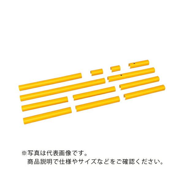[特長]●工具なしで取付け可能です。[用途]●作業台Danchi（ダンチ）手すり用。[仕様]●適合機種：FGN-TK2-25●タイプ：片手すり●視認性を高め注意喚起を促します。[材質／仕上]●ポリ塩化ビニル