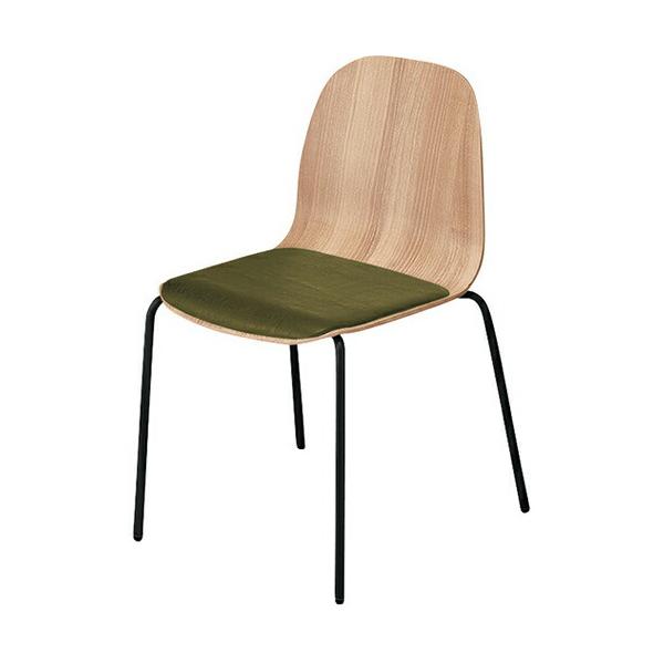 [特長]●ラウンジエリアにも調和する木の風合いと洗練されたデザインが魅力です。[仕様]●座幅(mm)：390●座奥行(mm)：450●座面高さ(mm)：445●幅(mm)：495●奥行(mm)：540●高さ(mm)：765●張地：ビニールレ...