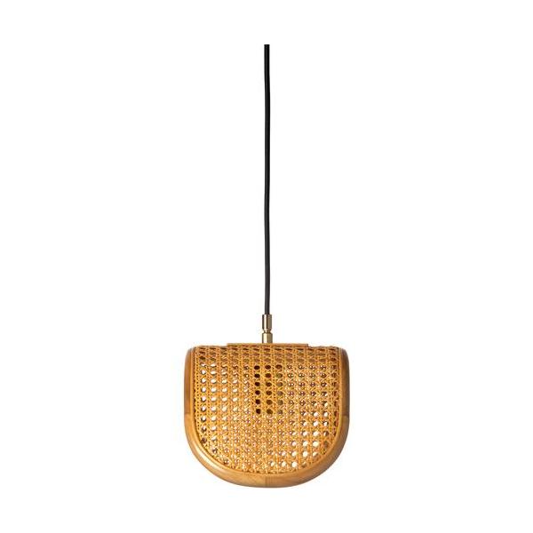 [特長]●木材の滑らかな曲線と籐編みの組み合わせが存在感を放つラタンライト。●一つ一つ手編みで作られているシェードには天然の籐を使用しているため、素材特有の風合いを楽しむことができます。●カゴメ編みされたラタンは圧迫感を抑え、編み目から漏れ...