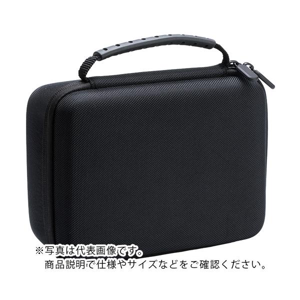 [特長]●シンプルで低価格なジッパー式の取手付きソフトケースです。[仕様]●色：ブラック●外形寸法(mm)間口：216●外形寸法(mm)奥行：165●外形寸法(mm)高さ：95●内装スポンジ付タイプ[材質／仕上]●本体:ポリエステル・EVA...
