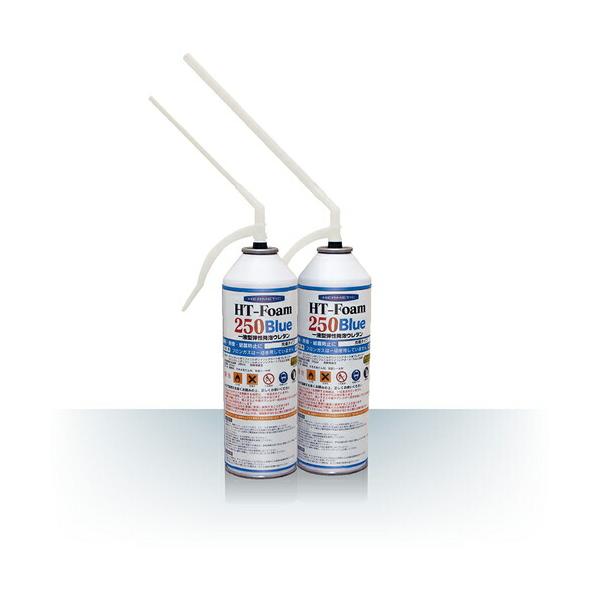 [特長]●弾性タイプの発泡ウレタン剤で追随性と高接着性が特長の発泡ウレタン剤です。●JIS A 9511自己消火性●優れた接着力●2タイプの充填用ノズルが付属●スタイロフォーム色ですので補修箇所が目立ちにくくなります[仕様]●色：ブルー●発...