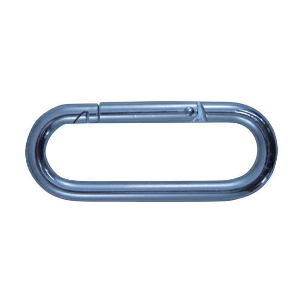 [特長]●C型バネ式の連結金具です。[仕様]●A(mm)：60●B(mm)：25●C(mm)：14●Φ(mm)：10[材質／仕上]●スチール●表面処理：ユニクロ