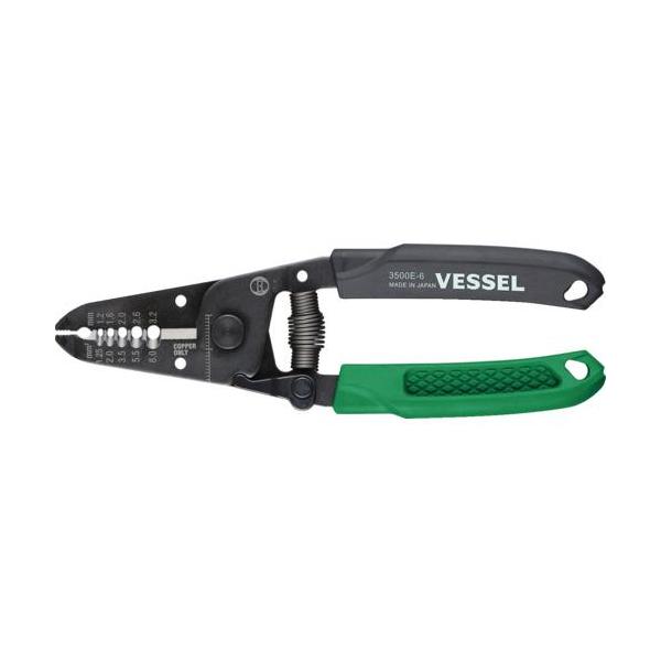 [特長]●●８ｓｑまで剥ける太線仕様。●剥離長さの目安になる目盛付き。●保管時でも開かないストッパー付き。●力が入りやすいエラストマーグリップ。●スプリングで刃が開くので、素早い作業が可能。●落下防止コードが取り付けられる。[用途]●IV線...