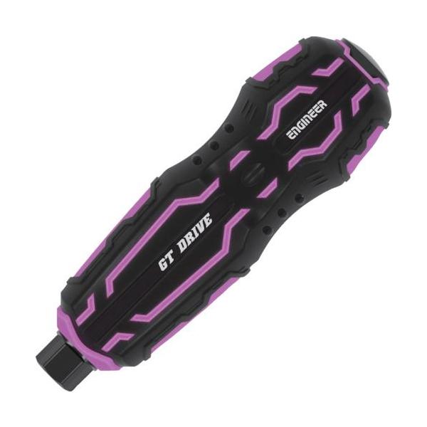 [特長]●ゲンバ女子御用達「BLACK PINK」シリーズ。●強力なトルクを生む、人間工学(エルゴノミクス)デザインの貫通ドライバーグリップ。●φ10mmの鉄芯を貫通させているため、ハンマーの衝撃をそのまま先端へ伝達。●ボルスター付きで、レ...