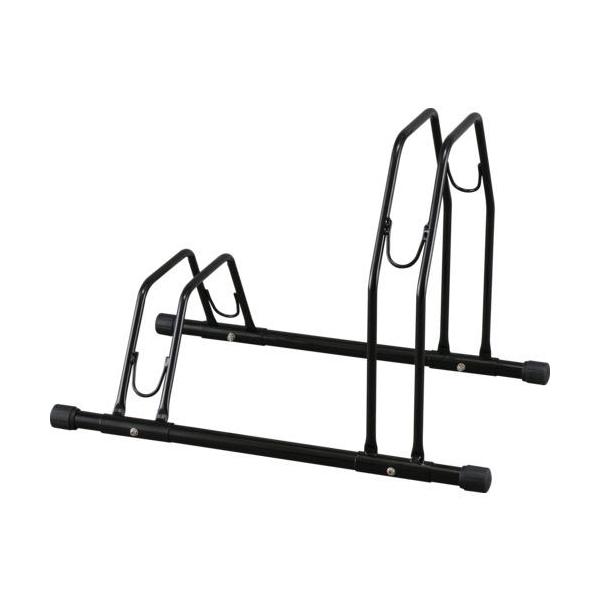 [特長]●簡単に設置ができる自転車スタンドです。●子供用からスポーツタイプまで様々な車種のタイヤに幅広く対応します。●高低差がありスペースを取らず、横の自転車とハンドルが干渉しないのでスムーズに取り出しができます。●スタンドは転倒防止のため...
