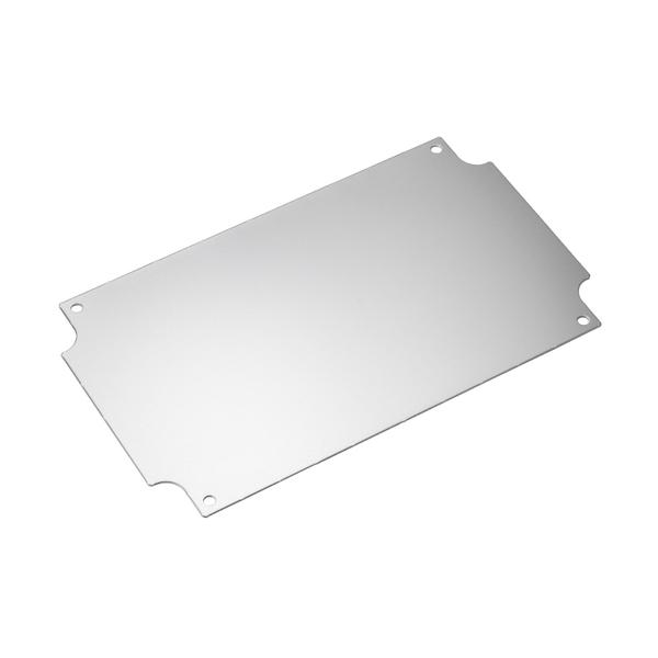 [特長]●ALCシリーズ用取付ベースです。●基板・機器・モジュール・端子台などの取付にご利用ください。[仕様]●色：シルバーアルマイト●表面処理：シルバーアルマイト仕上げ[材質／仕上]●純アルミニウムA1100P