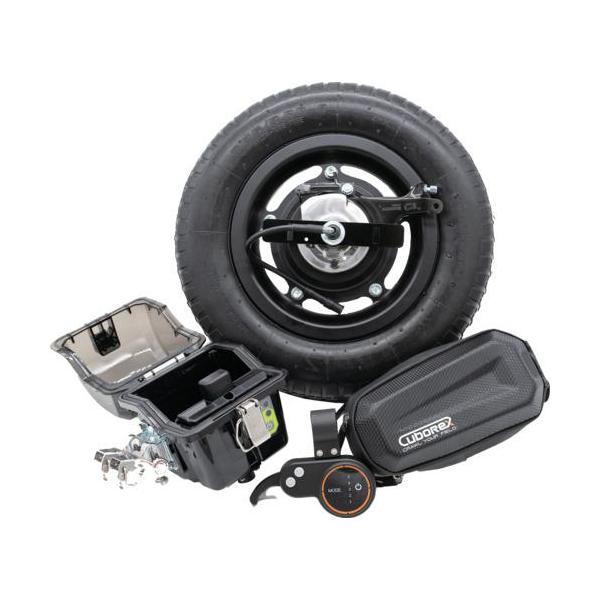 [特長]●E-cat kit2はお手持ちのねこ車（一輪車・手押し車）をだれでもカンタンに電動化できる取付式の電動アシストタイヤキットです。●タイヤが電動で回るので踏ん張る回数が減ります。●悪路や段畑、傾斜地、木の根や柔らかい土の上でもらくら...