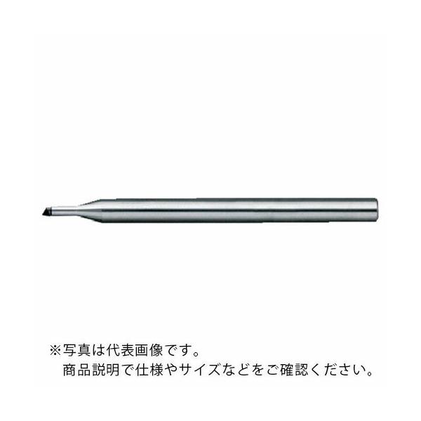 [特長]●微細加工時の基準面出し加工に最適です。[仕様]●刃径(D)：1●コーナー半径(R)：R0.1●刃長(L)：0.5●有効長(L1)：2.5●全長(L)：50●シャンク径(d)：4[材質／仕上]●ＣＢＮ