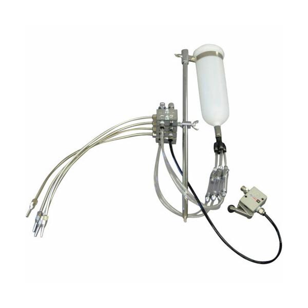 [特長]●セミドライタイプの給油冷却機です。●目に見えないほどのごく微量のオイルでも、液量チェッカーの滴下スピードで確認しながら給油できます。●液量のコントロールにより、セミドライ給油、ミスト給油、潤滑主体と用途に合わせて使い分けが可能です...