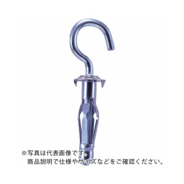 [特長]●ねじや釘の使えない新建材、石こうボードにも裏板、胴ぶちなしで器具の取り付けができます。[仕様]●ねじの呼び:M4●外径(mm):6.8●適合板厚(mm):3~9.5●下穴径(mm):9●ねじ長さ(mm):40●フック部高さ(mm)...