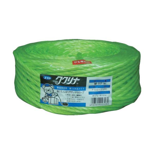 [特長]●溶着品なので、切り口がほぐれません。[仕様]●色：緑●標準幅(mm)：6●長さ(m)：100●平巻タイプ[材質／仕上]●ポリプロピレン（PP）