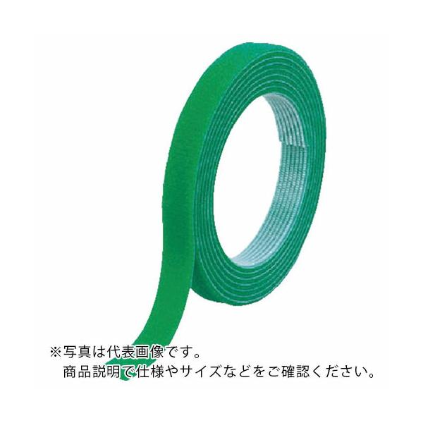 [特長]●片面にプラスチックフック・片面に織物ループの付いた両面タイプのマジックテープ［［Ｒ下］］です。●プラスチックフックのため、強い係合力で結束に利用できます。●必要に応じた長さでカットできます。[仕様]●色：緑●幅(mm)：40●長さ...
