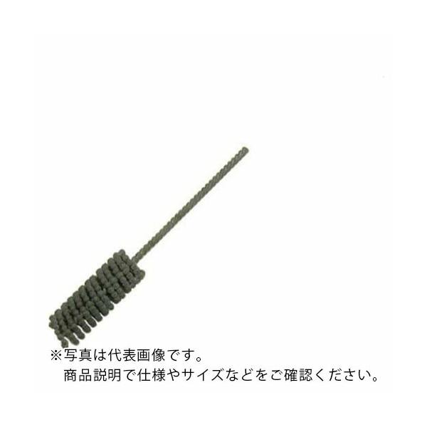 [特長]●シャフトから出ているファイバー樹脂製の足に人口砥粒を焼結させた玉をつけた構造です。●足がナイロン樹脂で弾力性に富み、ワークの内面のバリ、凹凸のあるワークの内面も研磨可能です。[仕様]●全長(mm)：203●軸径(mm)：5.6●適...