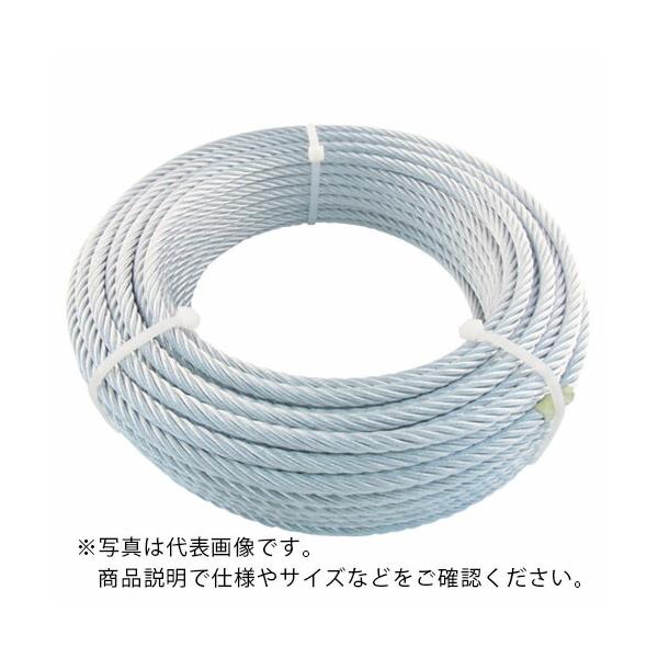 [特長]●ＪＩＳ規格品ワイヤロープです。●玉掛けワイヤの製作等にもご使用頂けます。●メッキ付のため、耐食性にも優れています。[仕様]●ロープ径(mm)：9●長さ(m)：10●使用荷重(kg)：630●使用荷重(kN)：6.18●JIS G3...