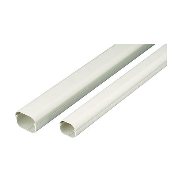 [特長]●家庭用エアコンに多いエアコン配管サイズに限定したラインナップでコストパフォーマンスに優れた配管化粧カバーです。[仕様]●色：アイボリー●A(mm)：68●B(mm)：58●C(mm)：53.5●D(mm)：68●E(mm)：54....