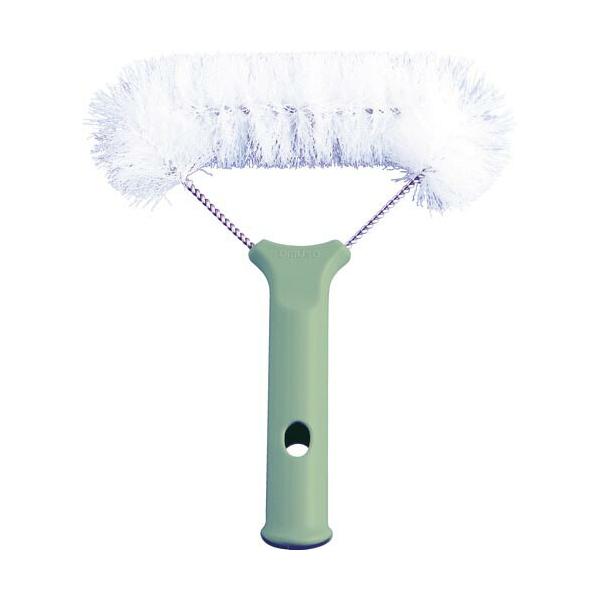 [特長]●網目をいためず水はねしにくいウェーブ状のブラシです。●握りやすいグリップ形状です。[仕様]●色：グリーン●縦(mm)：224●横(mm)：175●厚さ(mm)：52[材質／仕上]●本体:ABS樹脂●ブラシ:ポリプロピレン(PP)