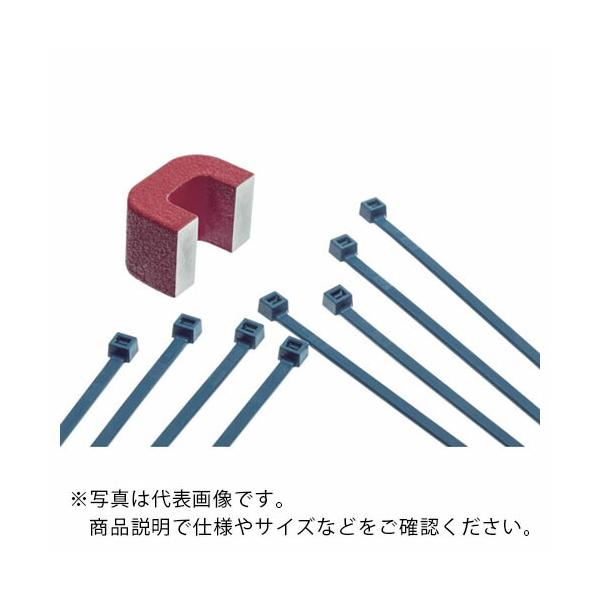 [特長]●金属粉を混ぜ込んだ材質で成形されており、金属センサーによって感知することができます。●青色で目立ちやすく、食品・飲料・薬品・化粧品工場など、異物混入が許されない環境において、最適なケーブルタイです。[仕様]●色：青●幅(mm)：3...