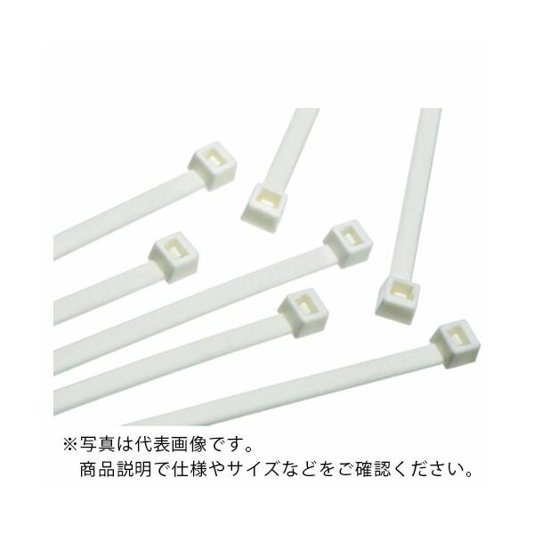 [特長]●UL94-0規格に合格した、難燃性タイプの高品質ケーブルタイです。[仕様]●色：白●幅(mm)：2.5●長さ(mm)：100●厚さ(mm)：1.08●最大結束径(mm)：24●引張強度(N)：70●最小結束径(mm)：2●一度締め...