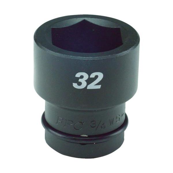 [特長]●インパクト用ショートソケットです。[仕様]●差込角(mm)：19.0●対辺寸法(mm)：22●全長(mm)：50●対辺形状：6角[材質／仕上]●クロムモリブデン鋼[セット内容／付属品]●ピン・リング