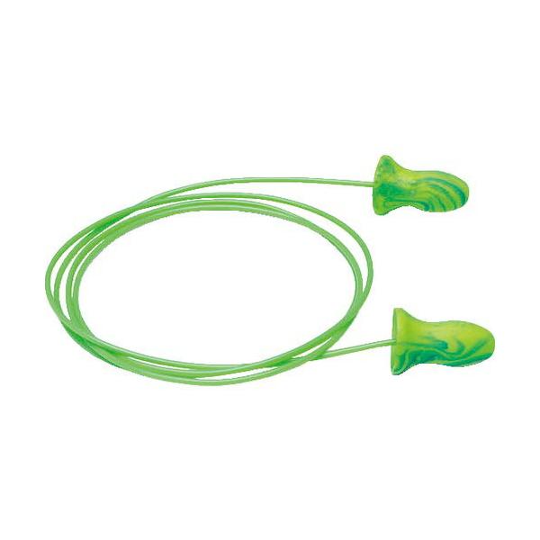 [特長]●耳孔の小さい方にもぴったりフィットするスモールタイプです。[仕様]●コード：有(730mm)●サイズ：S●NRR値(dB)：28●NRR値：28dB[材質／仕上]●耳栓本体:発泡ポリウレタン(PUR)