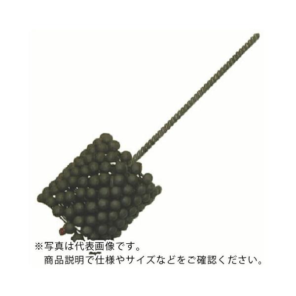 [特長]●シャフトから出ているファイバー樹脂製の足に人口砥粒を焼結させた玉をつけた構造です。●足がナイロン樹脂で弾力性に富み、ワークの内面のバリ、凹凸のあるワークの内面も研磨可能です。[仕様]●適合内径(mm)：φ66.0〜71.0●全長(...