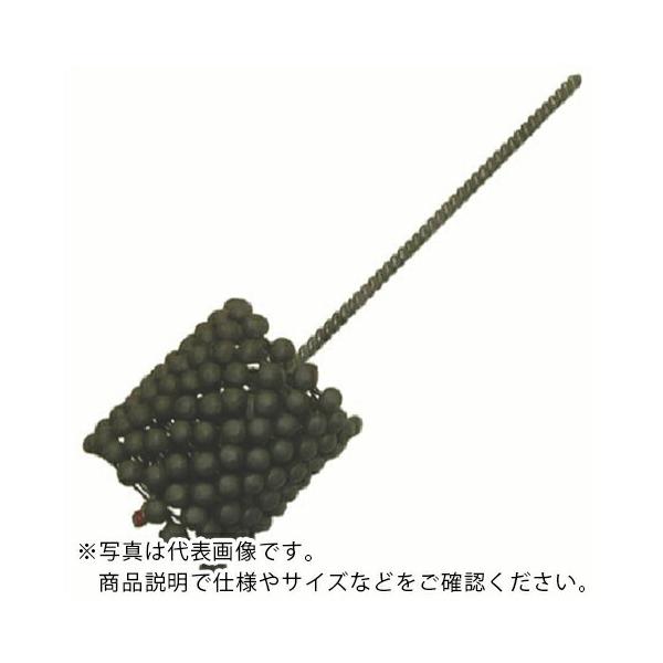 [特長]●シャフトから出ているファイバー樹脂製の足に人口砥粒を焼結させた玉をつけた構造です。●足がナイロン樹脂で弾力性に富み、ワークの内面のバリ、凹凸のあるワークの内面も研磨可能です。[仕様]●適合内径(mm)：φ68.0〜74.0●全長(...