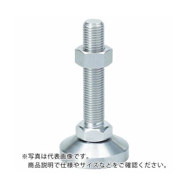 [特長]●焼き付き（かじり）防止処理を施しています。[仕様]●許容荷重(kgf)：3000●ねじ寸法：M42●ねじ長さ(mm)：250●全高(mm)：303●台座径(mm)：127●色：ステンレス●幅(mm)：127●高さ(mm)：303●...