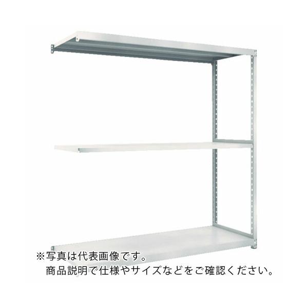 [特長]●ボルトを1本も使用していないボルトレス構造で、分解・組み立て作業が簡単で、作業時間を大幅に短縮できます。●棚の段変更が、25mmピッチで、自由に調整、変更ができます。●高さ、奥行が同じであれば、増結することができます。また、支柱を...