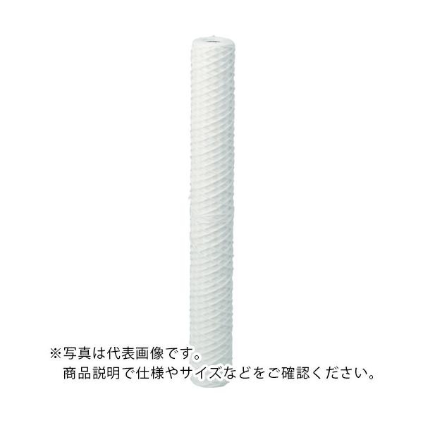 [特長]●ろ材が綿(コットン)の糸巻きタイプのフィルターカートリッジです。●コットン製ろ材のため、高温や薬品への耐性に優れています。●密度勾配を持ち、微粒子を効率良く捕捉します。[仕様]●最高使用温度：121℃●推奨交換差圧：0.14〜0....