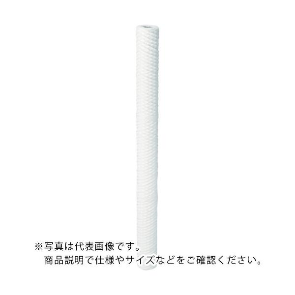 [特長]●ろ材が綿(コットン)の糸巻きタイプのフィルターカートリッジです。●コットン製ろ材のため、高温や薬品への耐性に優れています。●密度勾配を持ち、微粒子を効率良く捕捉します。[仕様]●最高使用温度：121℃●推奨交換差圧：0.14〜0....
