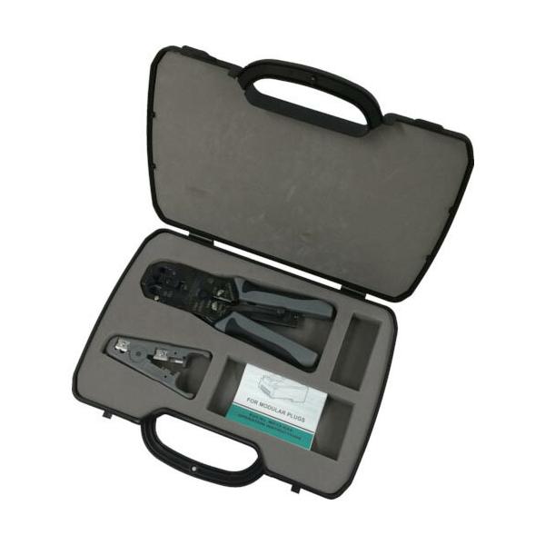 [特長]●Panduit社製RJ45モジュラプラグ（MP588-L、MP588-C、MPS588-C、SP688-C、SP6X88-C、SPS688-C、SPS6X88-C）の他、標準のRJ11（4芯および6芯）の圧着成端が可能です。●ケー...