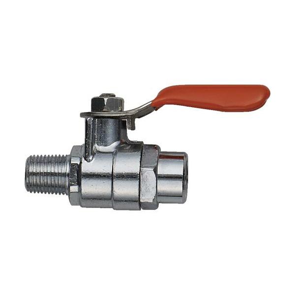 [特長]●ハンドルはステンレス製採用です。●ハンドルは１８０°回りますので設置場所に制約がありません。●全開時、流量、流速、圧力の変化がほとんど無く使用できます。[仕様]●高さ(mm)：29●使用流体：空気、水、油●接続口径D1：R1/8●...