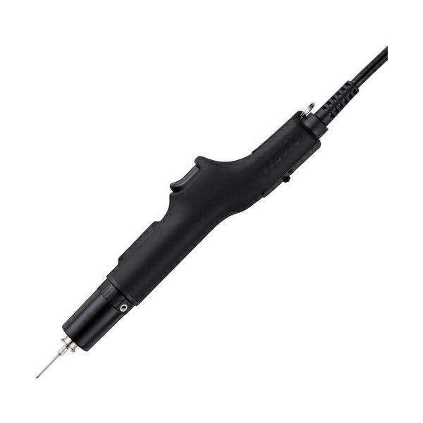 [特長]●ESD対策タイプです。●ブラシレスモーター採用で、カーボンブラシの交換不要なメンテナンスフリーです。●グリップはエルゴノミックデザイン。握りやすく疲れにくくなっています。グリップ段付部に親指をかけて下に引き下ろせるので手首への負担...