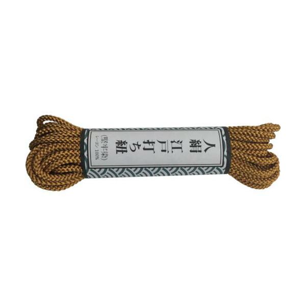 [特長]●色落ちを抑制する堅牢染めです。[仕様]●色：金茶●標準幅(mm)：3●長さ(m)：5.5●線径(mm)：3●パッケージサイズ(幅×高さ×奥行)：50mm×165mm×15mm●カラーは全部で12色。[材質／仕上]●レーヨン[注意]...