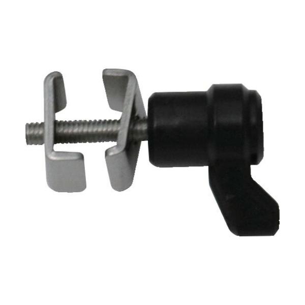 [特長]●Tスライド２・ダブル兼用のブレ防止金具の部品です。[仕様]●部品ブレ防止金具Tスライド2・ダブル兼用[材質／仕上]●止ネジ:鉄、ＡＢＳ樹脂