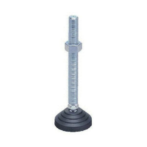 [特長]●スイベル構造で傾斜した状態でも18000Nの荷重に耐えられます。●パッドは耐水・耐食性に優れたエンプラ製です。●硫黄物の含有量が少ない為、医療機器、食品関係の装置等の衛生面や腐食の心配される場所に適しています。[仕様]●エンプラレ...